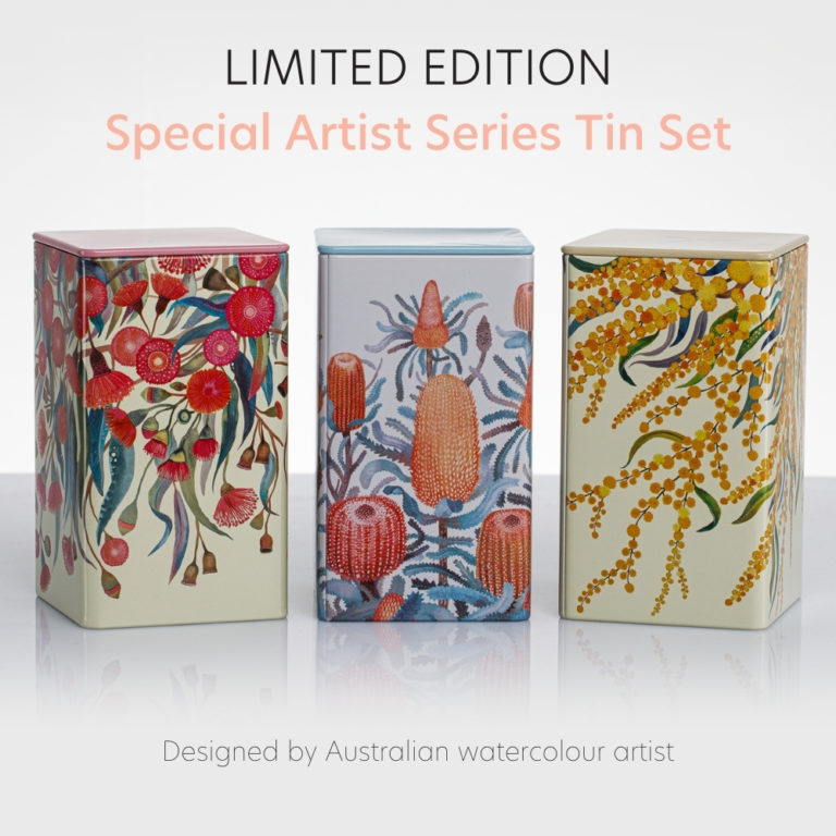 Australian Botanical Tea Tin Set - Zen Green Tea